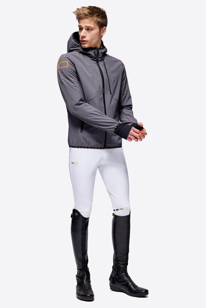 RG JERSEY HOODED ZIP SOFTSHELL JACKET - Trona Equestrian